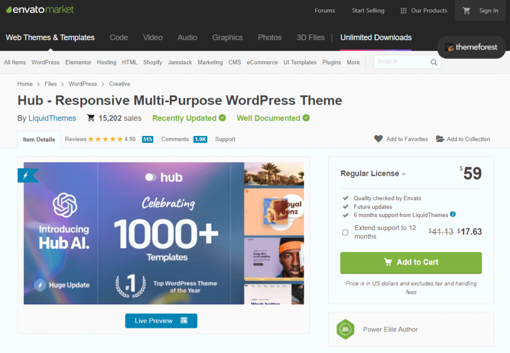 Hub Theme Review: Best Performer Or Just Buzz? (2025) – Darrel Wilson